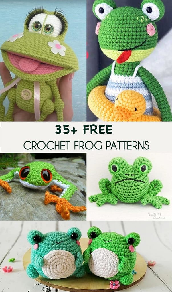 35+ Free Crochet Frog Patterns - CROCHET FROG blog