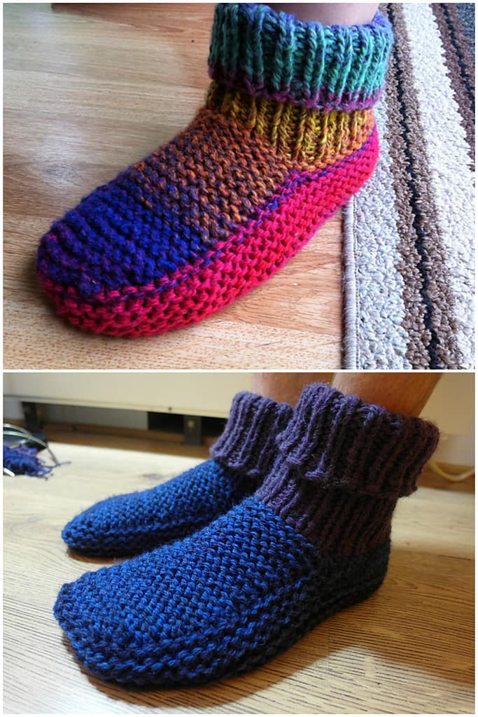 10 Best Slipper Knitting Patterns: From Beginner Garter Stitch to ...