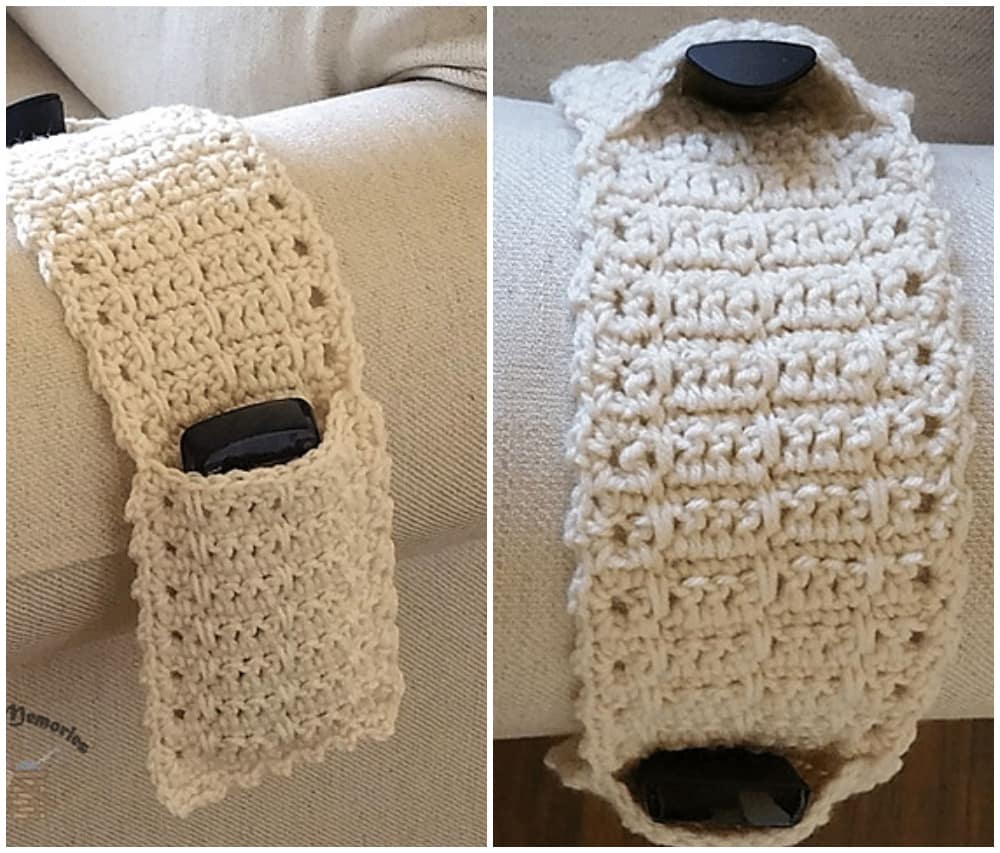 Easy Dual Remote Caddy - CROCHET FROG blog